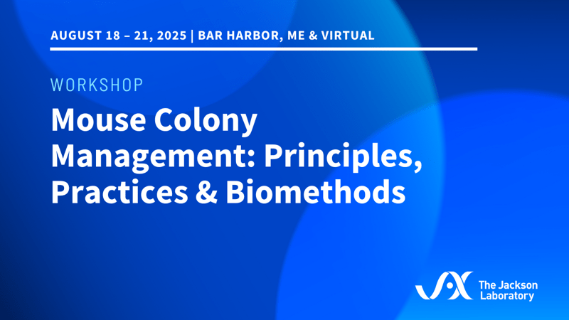 Mouse Colony Management: Principles, Practices & Biomethods 2025