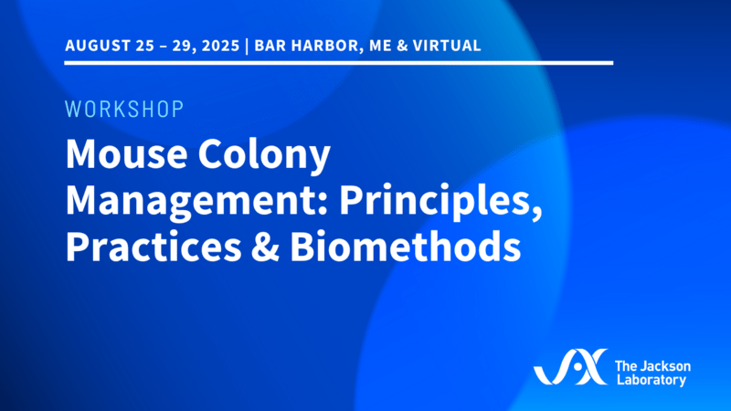 Mouse Colony Management: Principles, Practices & Biomethods 2025
